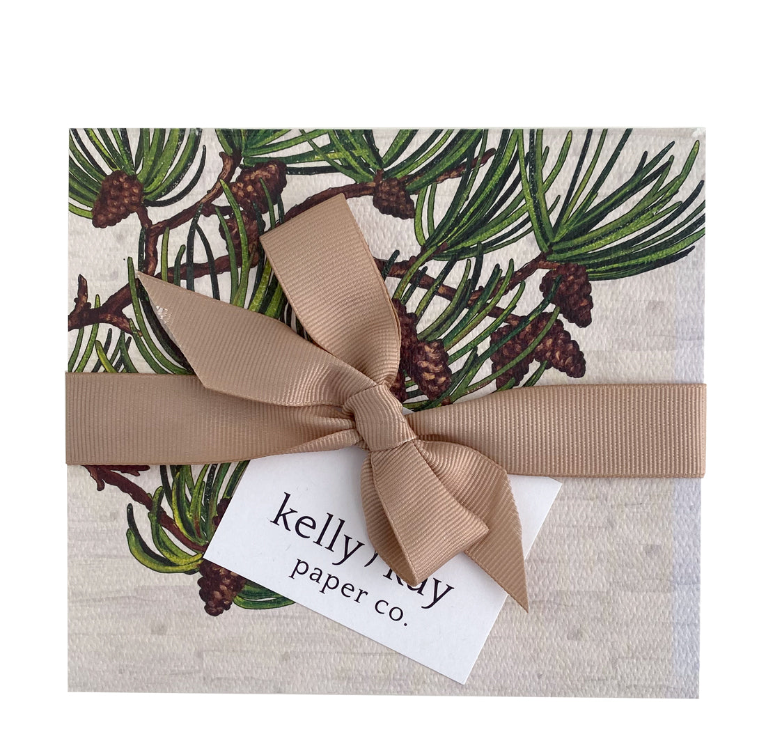 Luxe Paper Pad | Pine Branch – KellyKay